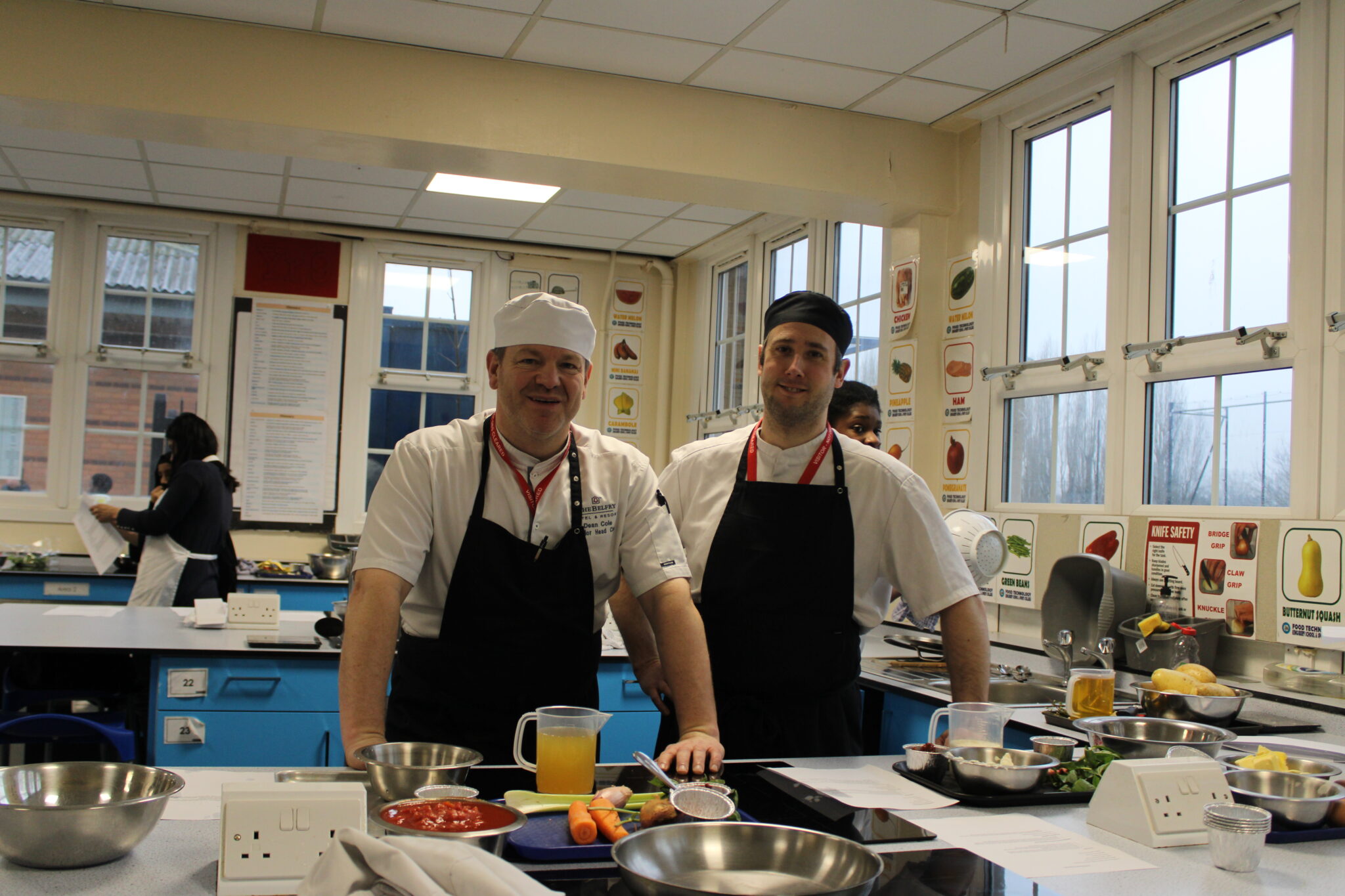 Chef’s from the world renowned Belfry Hotel give Erdington Academy ...