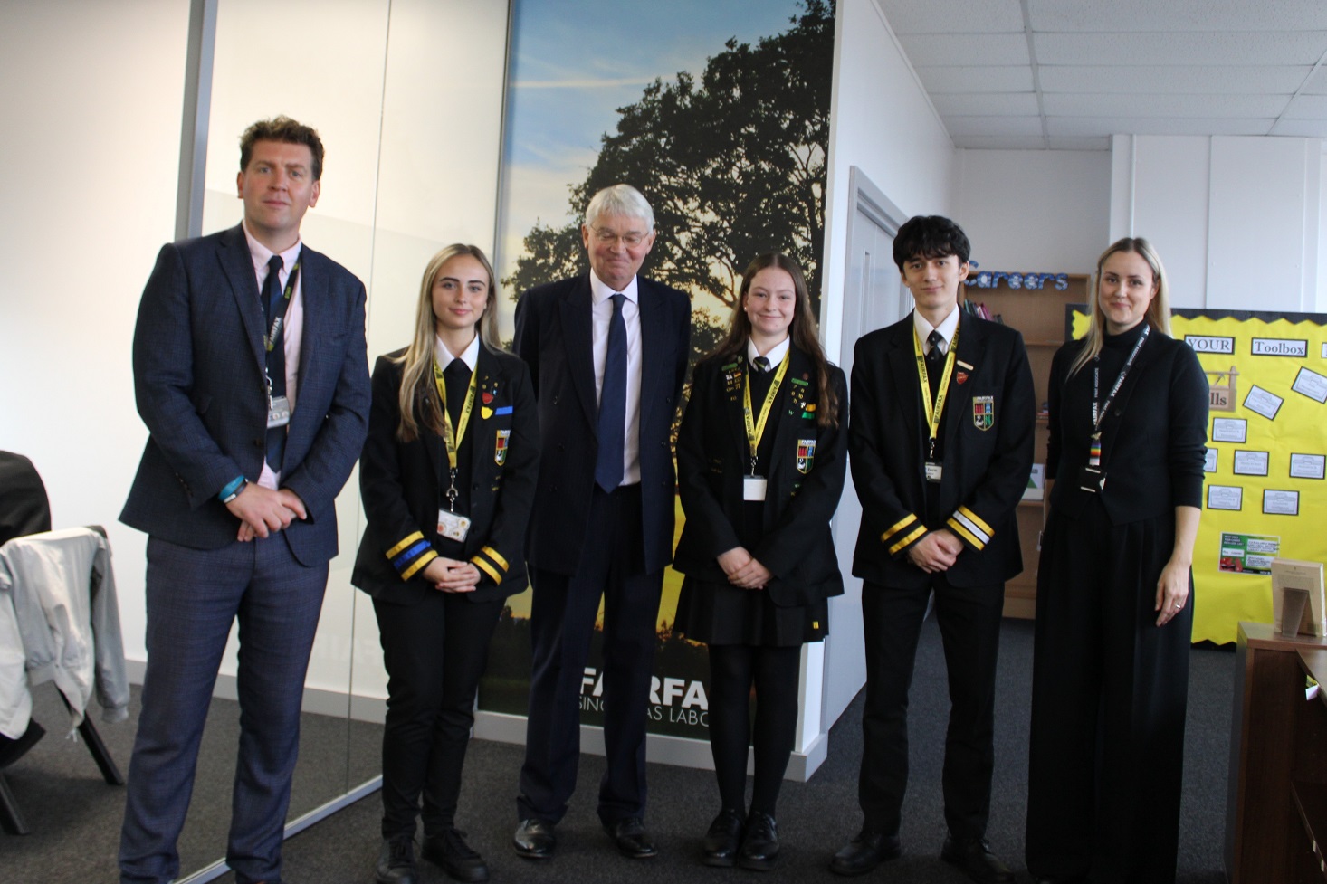 Fairfax Academy Welcomes MP for Library Reopening – FMAT